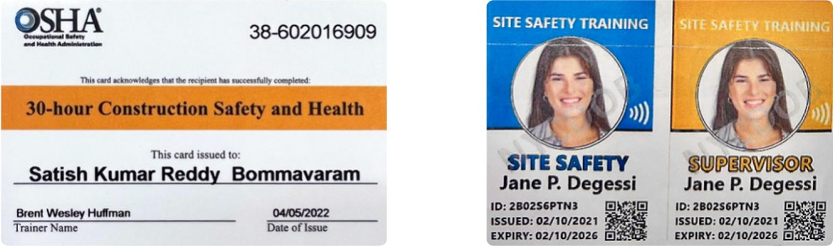 OSHA & NYC Builders Certified | WDC Safety Training Academy